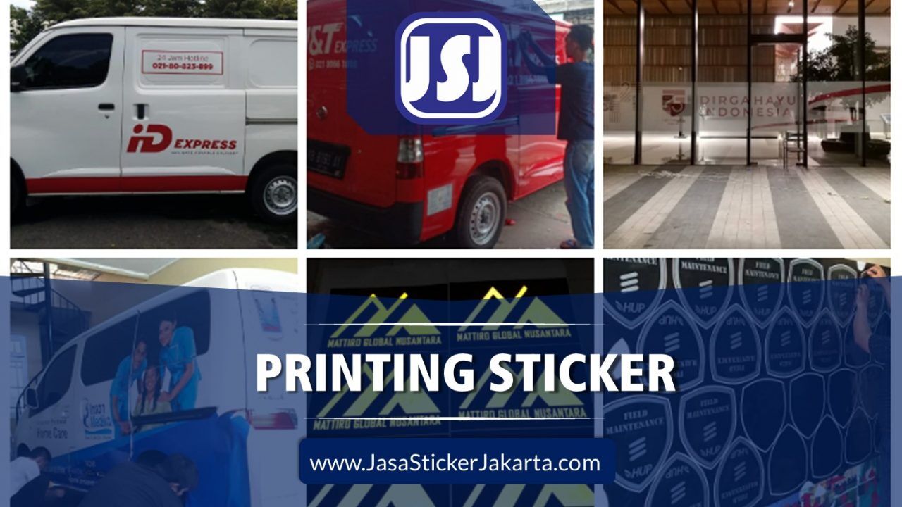 Jasa Sticker Jakarta | Jasa Custom Cutting Wrapping Sticker, Branding ...