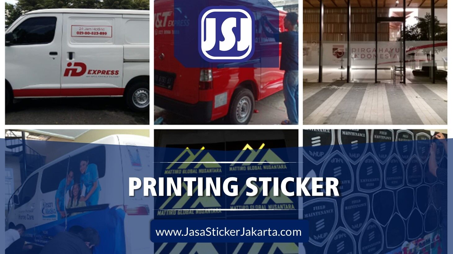 Jasa Sticker Jakarta | Jasa Custom Cutting Wrapping Sticker, Branding ...